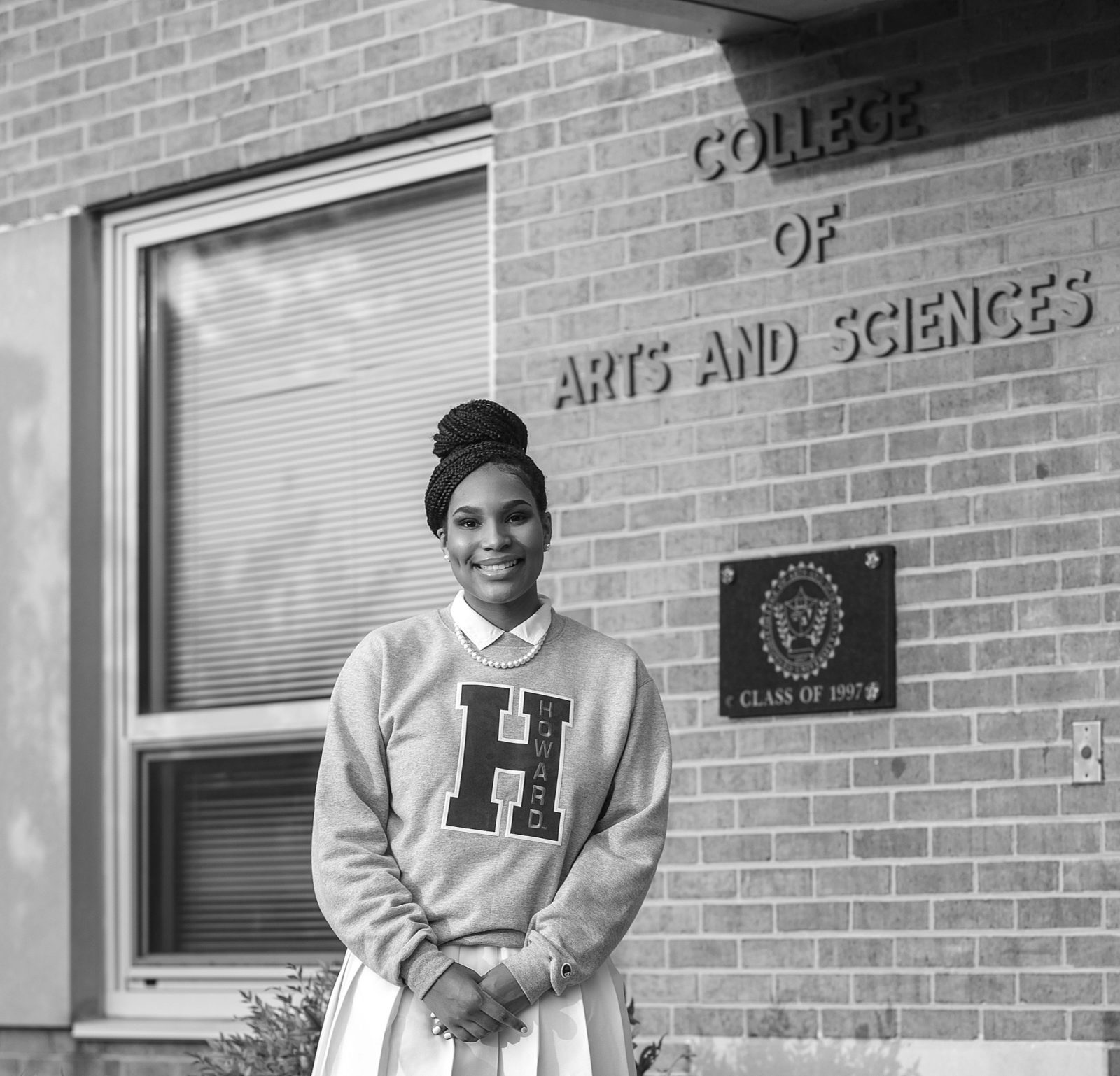 Howard University Freshman Portraits with DC Senior Photographer